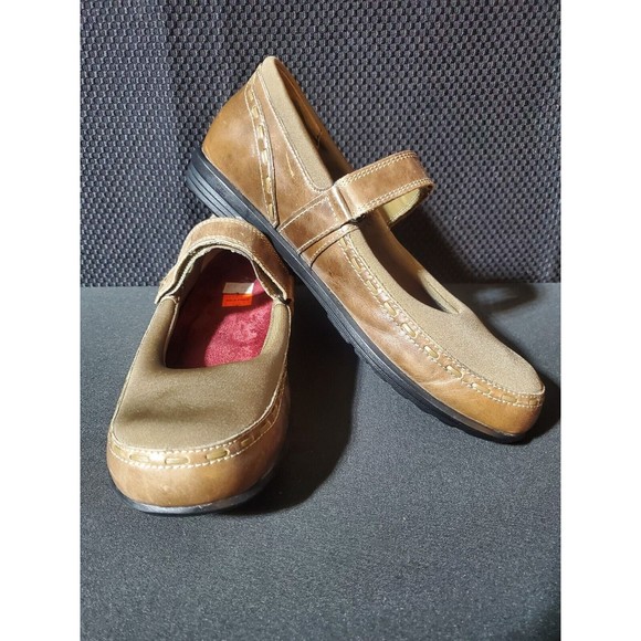 Aetrex | Shoes | Berries By Aetrex Womens Mary Jane Comfort Shoes Brown ...